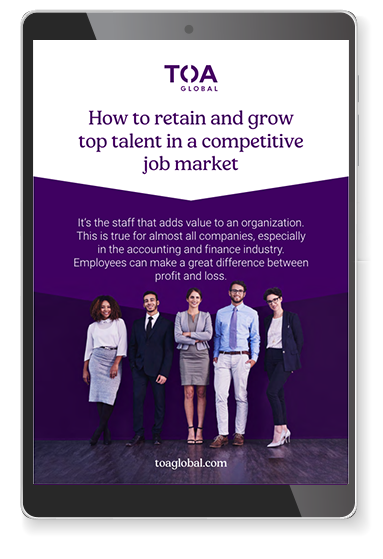 Strategies to retain and grow top accounting talent | TOA Global