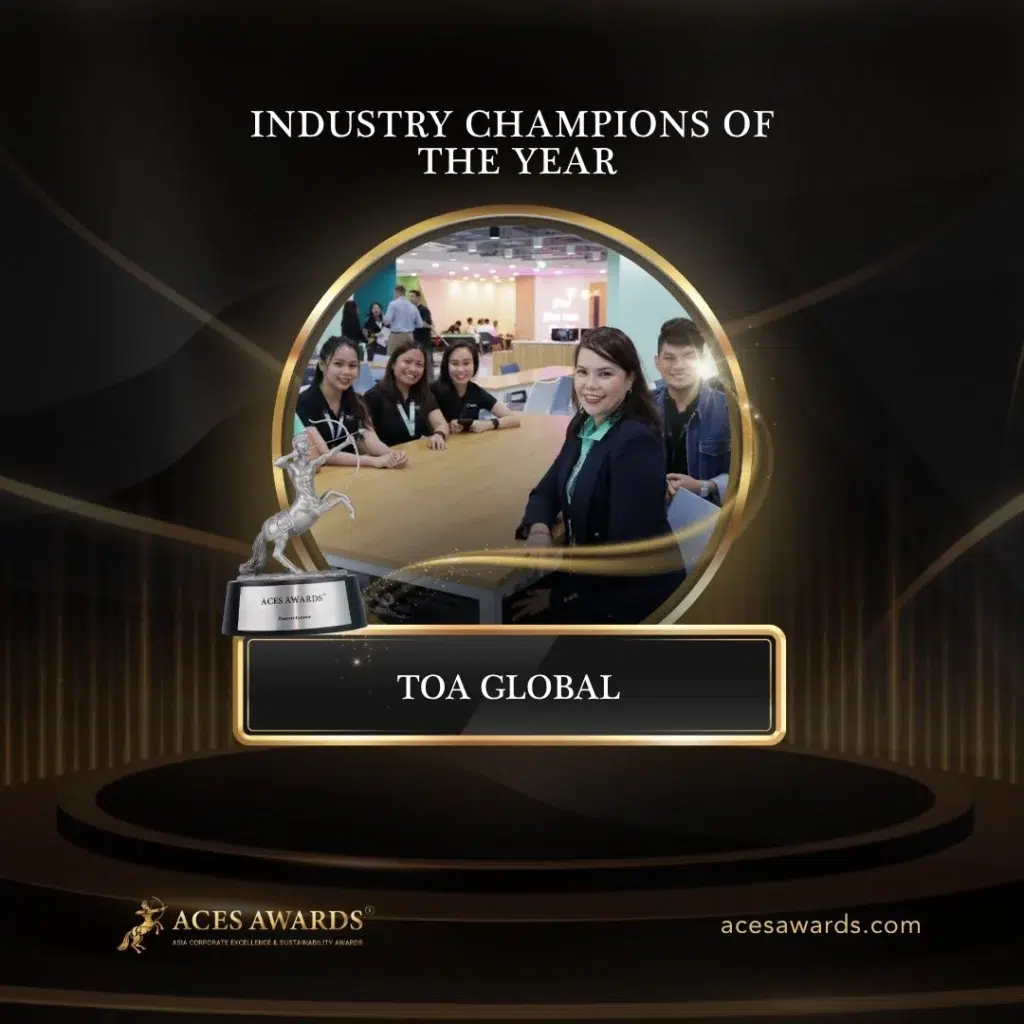 Workplace Culture at TOA Global Wins ACES Award